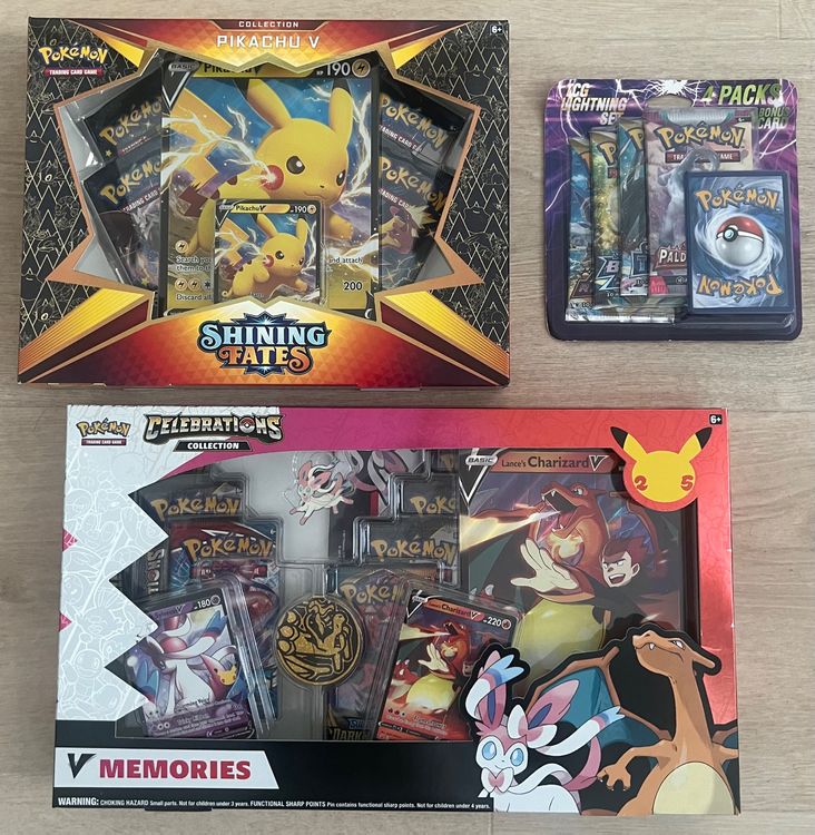 Pokemon Collection 2Stk + 4 Pack Blister ab 1Fr | Kaufen auf Ricardo