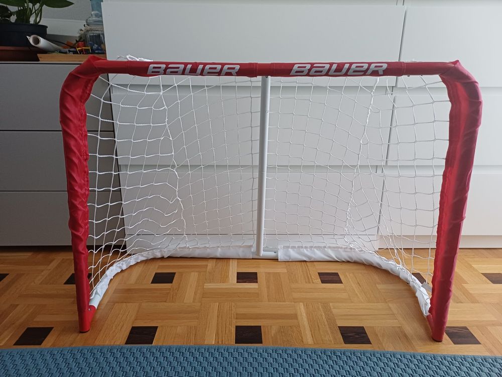 Knee Hockey Goal Set / Mini Eishockeytor inkl. Torwand (Neu (gemäss ...