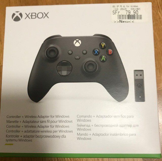 XBOX Controller + Wireless Adapter for Windows Series X|S (Gebraucht ...