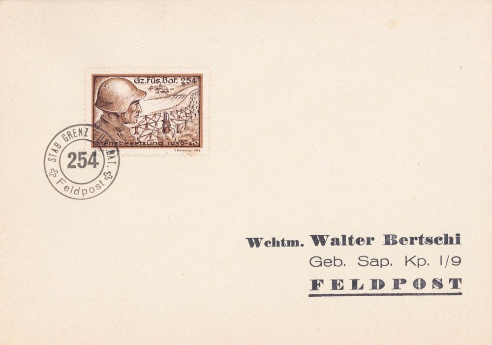 Feldpost mit ...... Grenztruppen (Gebraucht) in Bazenheid für CHF 1.5 – mit Lieferung auf ...