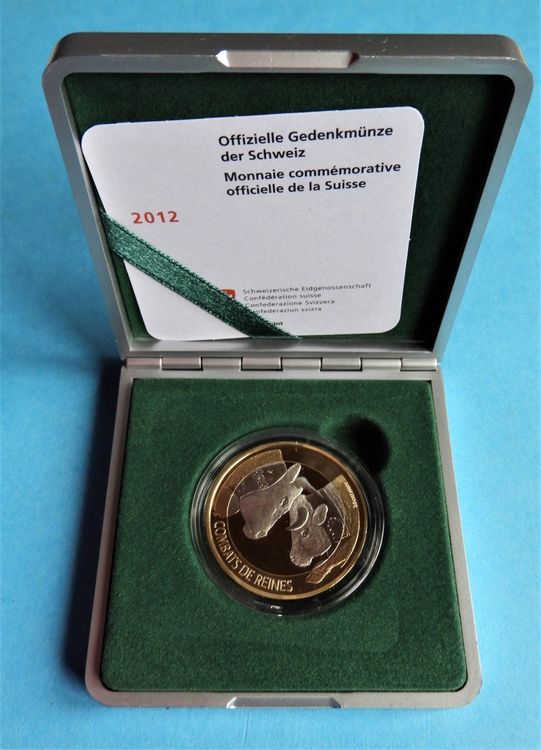 10 Fr PP 2012 Combats de Reines (Neu und originalverpackt) in Liesberg-Dorf für CHF 28 – mit ...