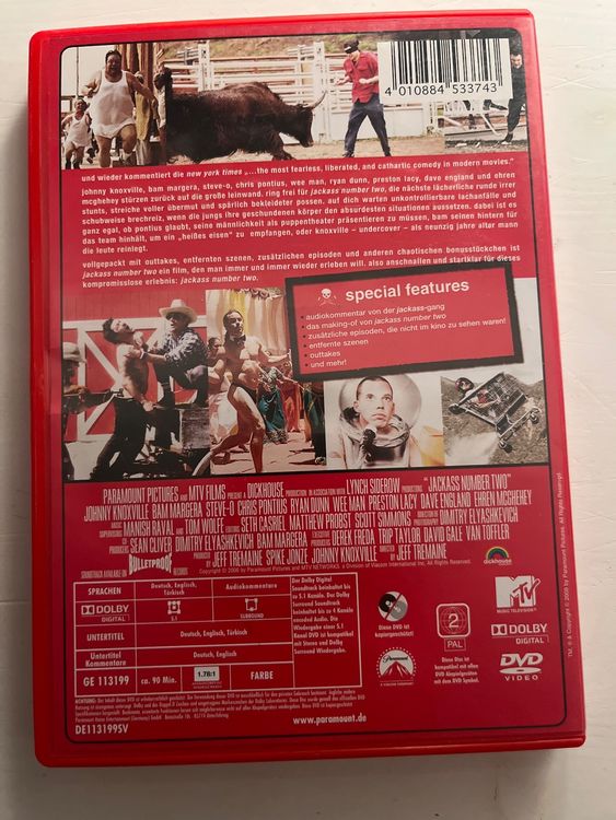 Jackass: Nummer zwei (2006) DVD 📀 (Neu (gemäss Beschreibung)) in Sierre für CHF 1.95 – mit ...