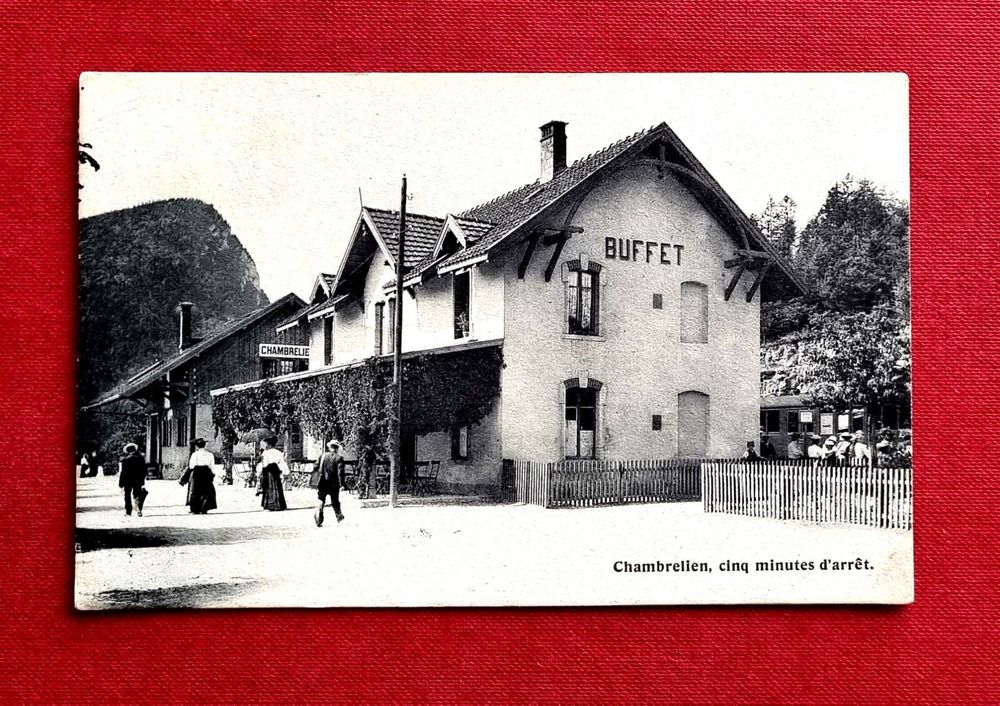 Chambrelien - Gare - Bahnhof - Chemin de Fer - Buffet 1911 (Gebraucht) in Rothrist für CHF 22 ...