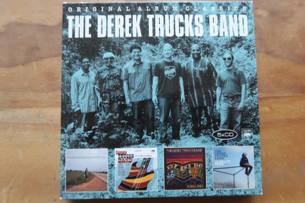 THE DEREK TRUCKS BAND - ORIGINAL ALBUM CLASSICS - 5x CD BOX (Gebraucht ...
