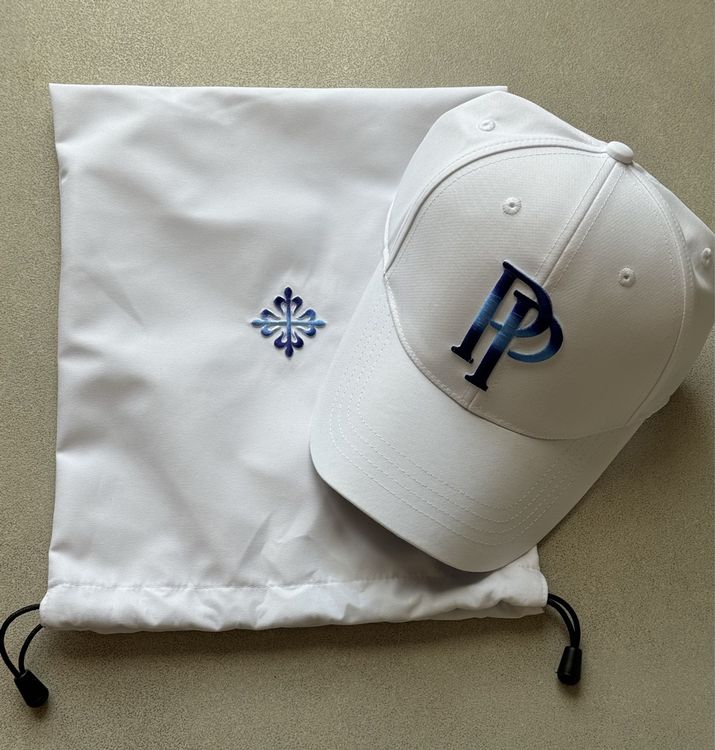 Patek Philippe cap white/blue size L New | Kaufen auf Ricardo