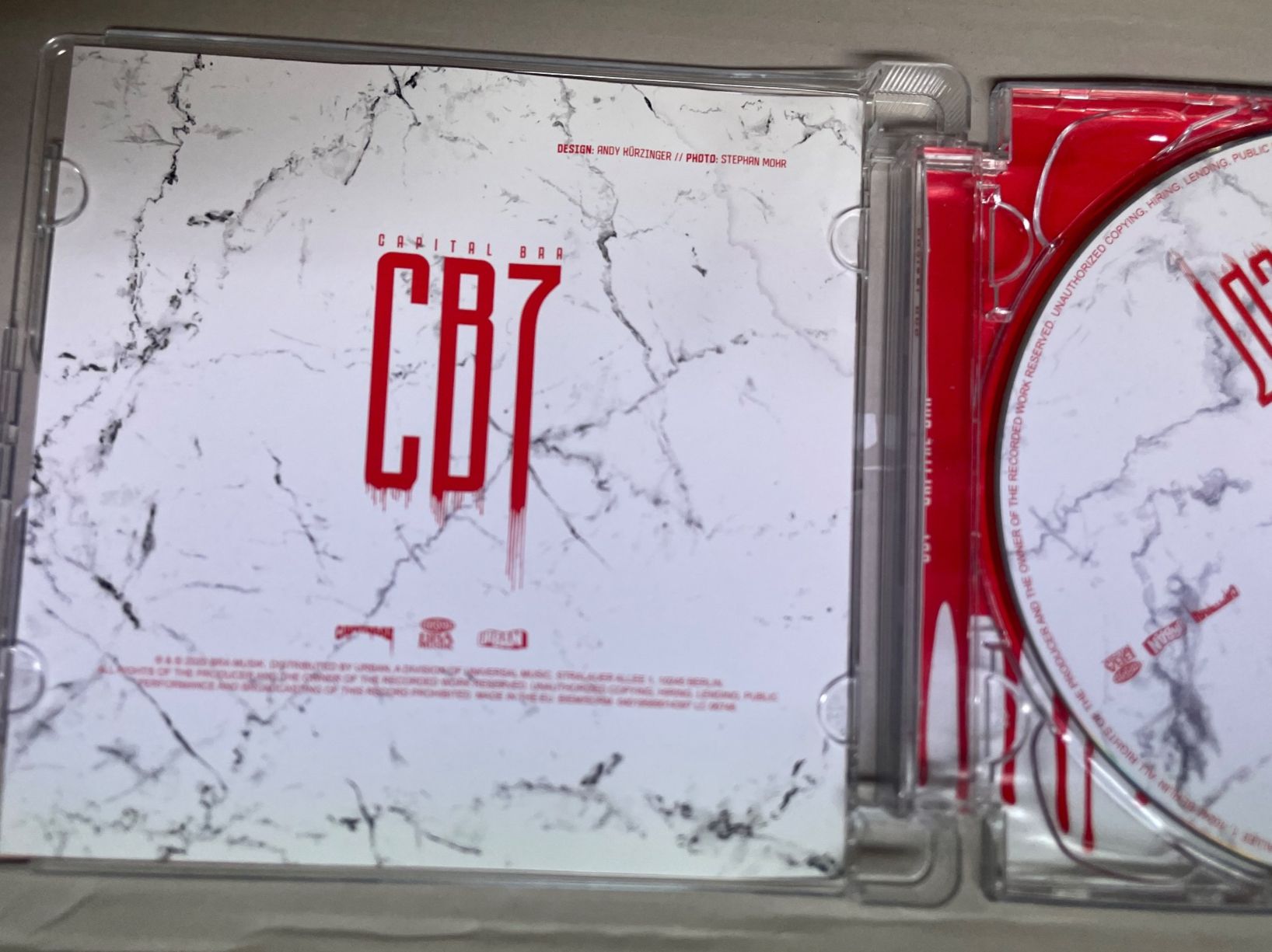 Capital Bra – CB7 CD - Deutschrap - Top Zustand (Gebraucht) in Muri b ...