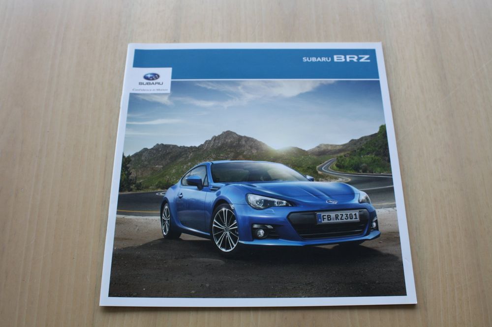 Subaru BRZ Prospekt 2014 | Kaufen auf Ricardo