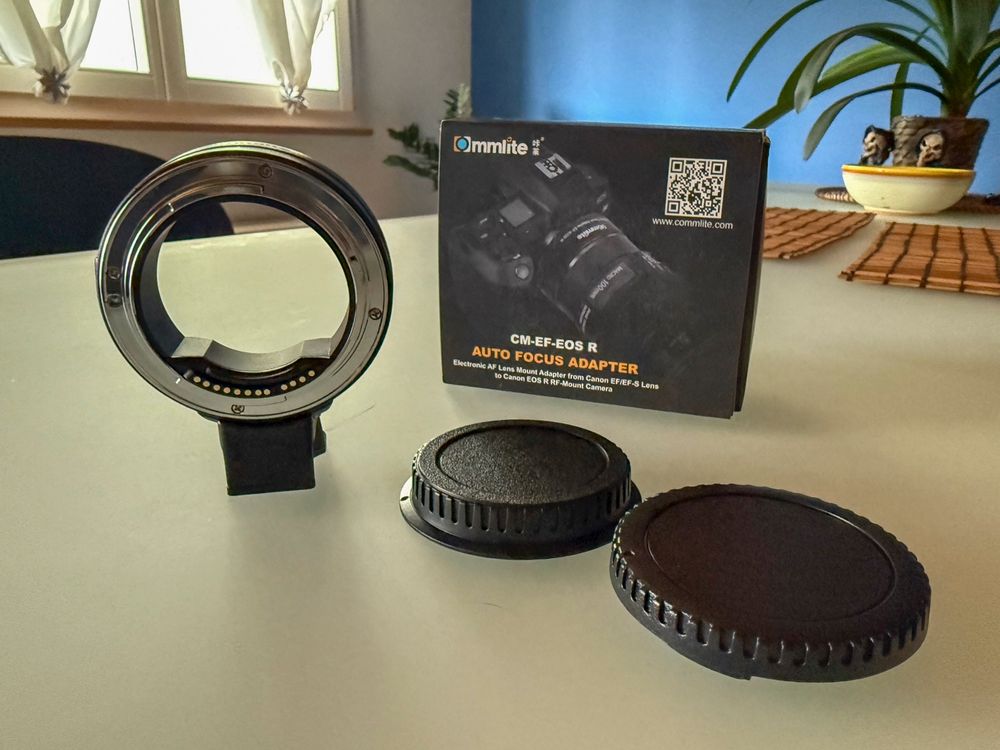Commlite Auto Focus Adapter Canon EF – RF Mount (Gebraucht) in ...