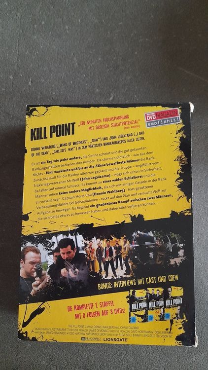 KILL POINT DIE KOMPLETTE SERIE DVD | Kaufen auf Ricardo