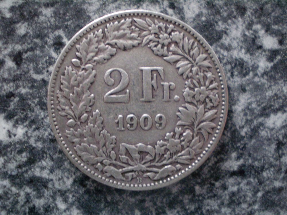 2 Fr.1909 !!! Rar !!! ab 1.- !!! (Gebraucht) in Dierikon für CHF 6 – mit Lieferung auf Ricardo ...