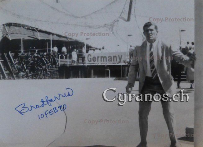 Brad Harris (1933-2017) Schauspieler - sign. Foto (Gebraucht) in ...