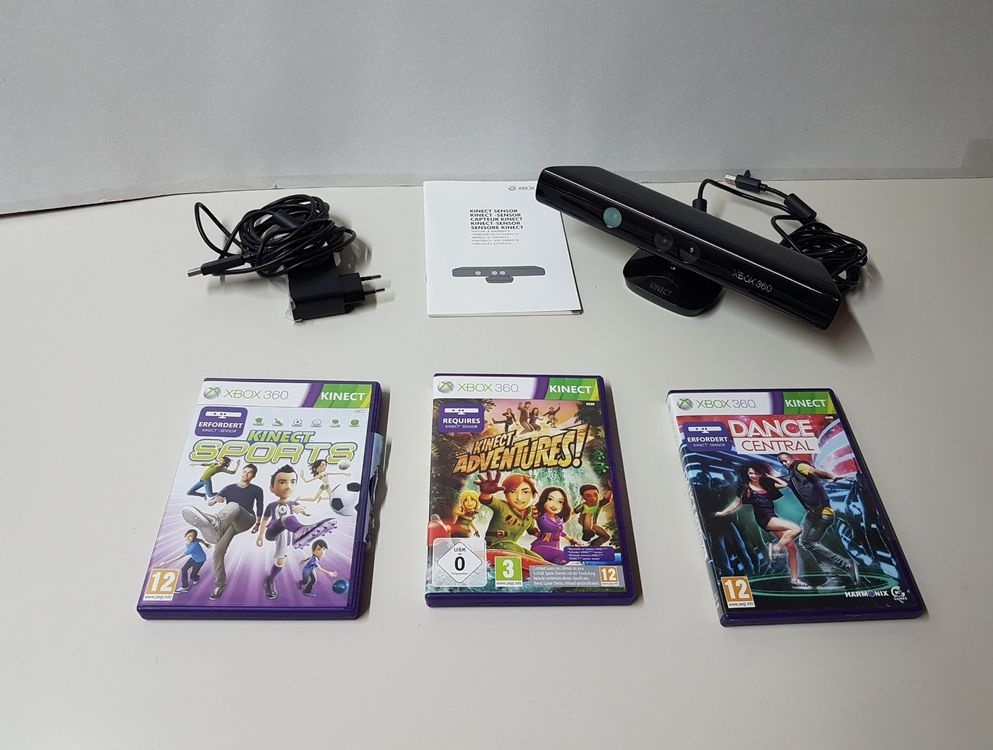 Kinect Sensor mit Netzteil für Xb 360 (Gebraucht) in Schüpfheim für CHF ...