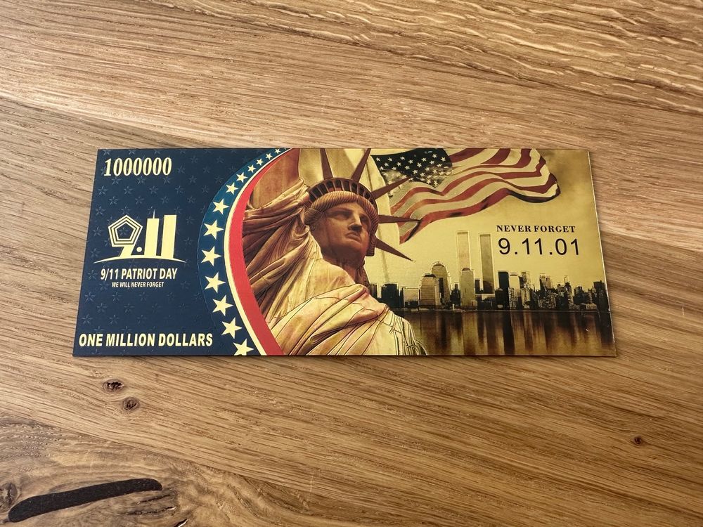 9/11 World Trade Center Sammler-Banknote (Neu und originalverpackt) in Thun für CHF 8.9 – mit ...