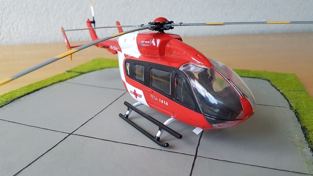 REGA 1414 EC 145 EUROCOPTER AUS METALL+ PLASTIK TOP ZUSTAND (Gebraucht ...