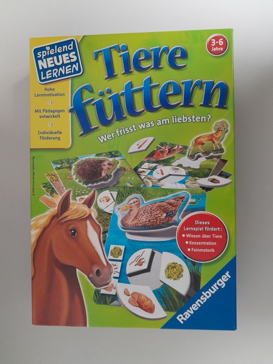 ravensburger . tiere füttern | Kaufen auf Ricardo