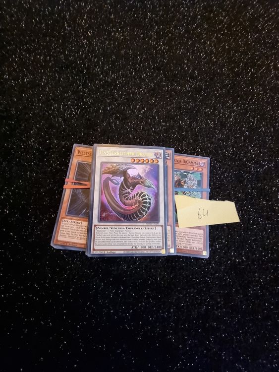 Yu-Gi-Oh! Karten Sammlung, Top Zustand! 64 Karten (Neu (gemäss ...