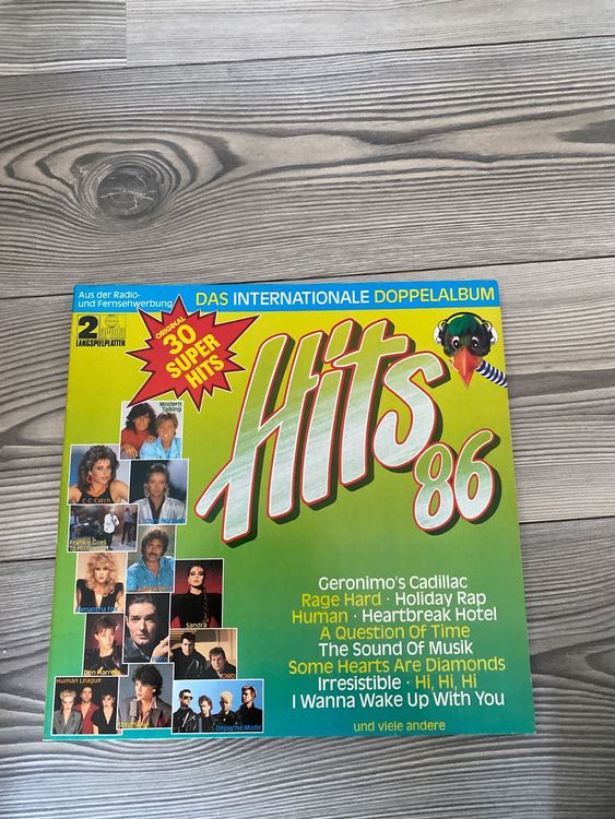 Schallplatte Hits 86 Doppelalbum LP (Gebraucht) in Fürigen für CHF 0.2 ...