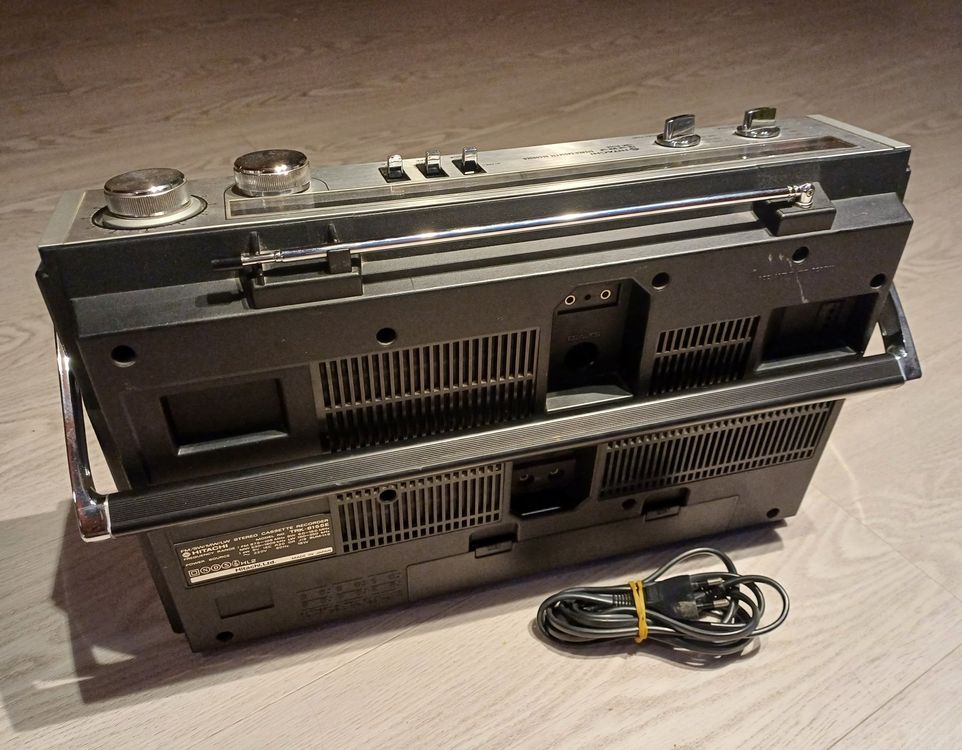 Vintage RADIO Ghettoblaster HITACHI TRK-8155E Boombox (D'occasion) à ...