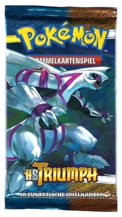 Pokémon HGSS Triumphant Booster DE (Neu und originalverpackt) in ...