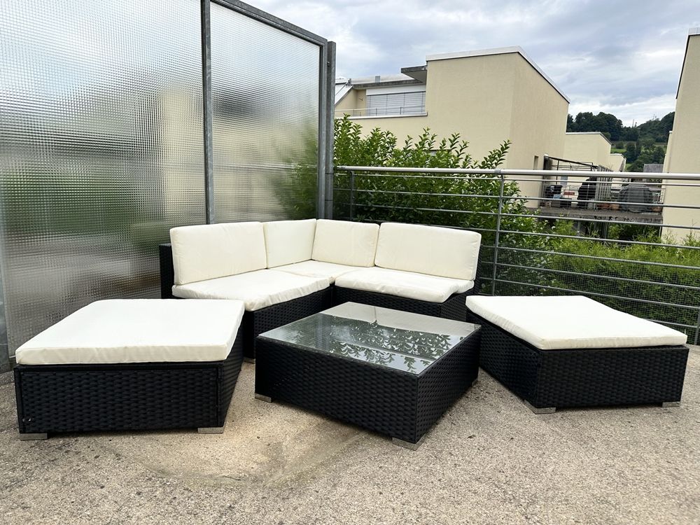 Rattan Lounge Fur Balkon