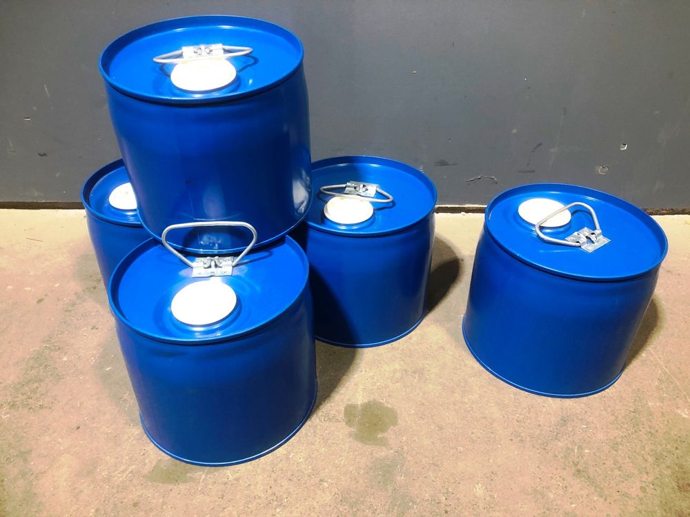 Fass UN 6HA1/X/300/05 Stahlfass mit Schraubbarem Deckel (Gebraucht) in ...