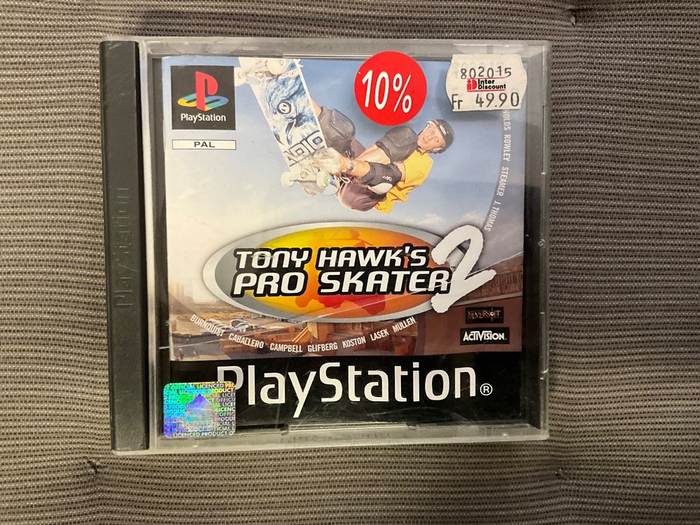 Tony Hawk's pro Skater 2 Ps1 (Gebraucht) in Giubiasco für CHF 10 – mit ...