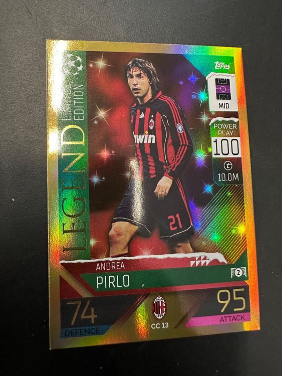 Andrea Pirlo, Topps 2022 Legend, Limited Edition | Kaufen auf Ricardo