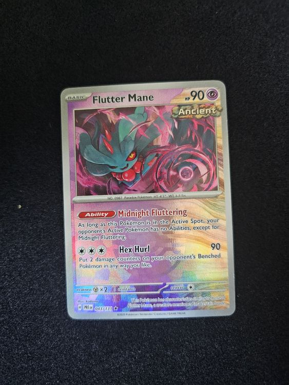 Flutter Mane POKEBALL Prismatic Evolutions | Kaufen auf Ricardo