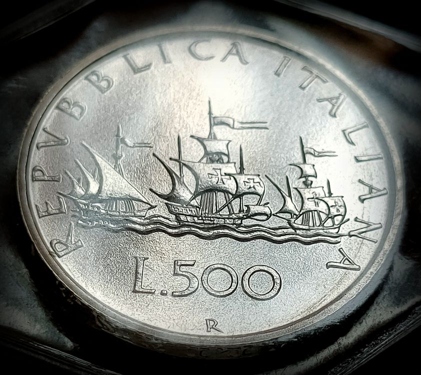 ITALIEN 500 LIRE 1994 SILBER UNZ. *SEHR RAR* (Neu (gemäss Beschreibung)) in Winterthur für CHF ...