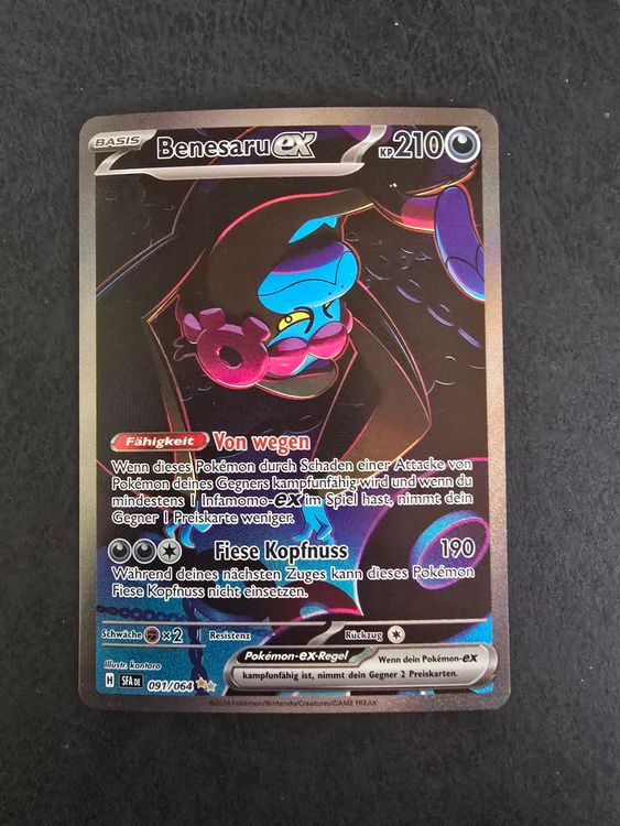Pokemon Benesaru ex DE 091/064 (Gebraucht) in triesenberg für CHF 15.9 ...