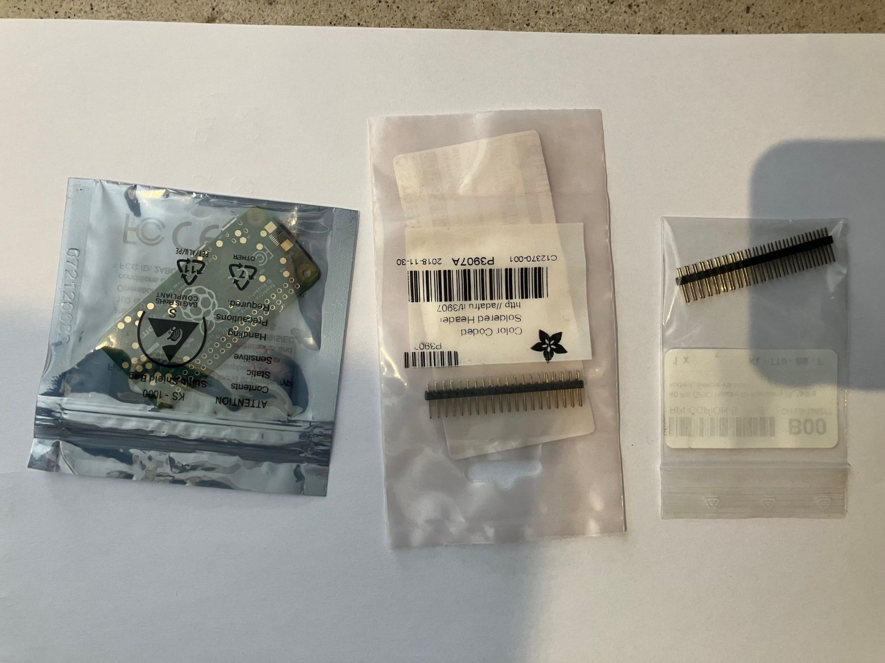 Raspberry Pi Zero 2 W, zwei Header-Stiftleisten (siehe Fotos (Gebraucht ...