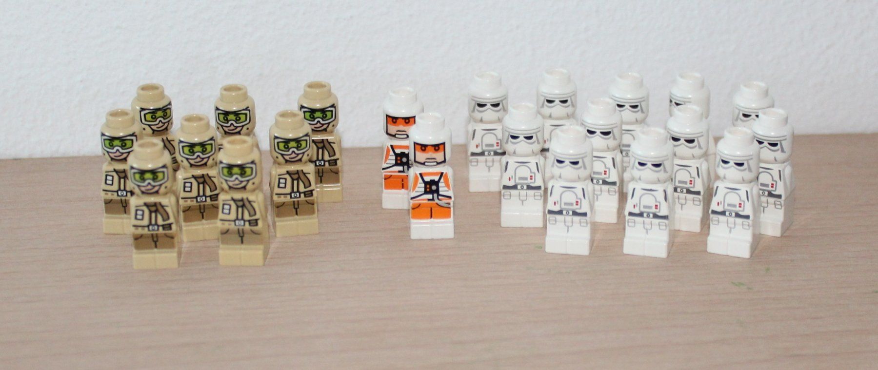 Lego Star Wars Microfiguren 22 Stk ( zB f. Adventskalender ) (Gebraucht ...