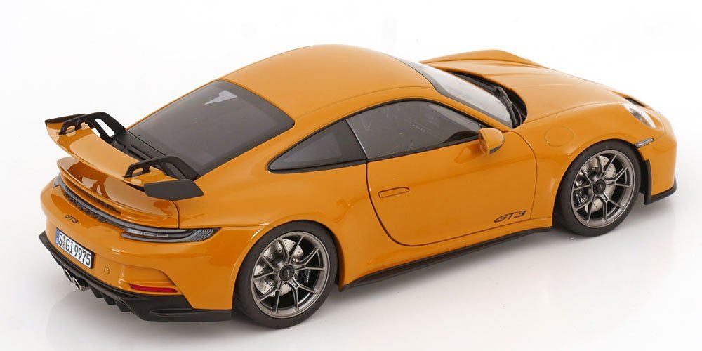 Porsche 911 (992) GT3 2021 ocker-gelb 1/18 Norev NEUHEIT (Neu und ...