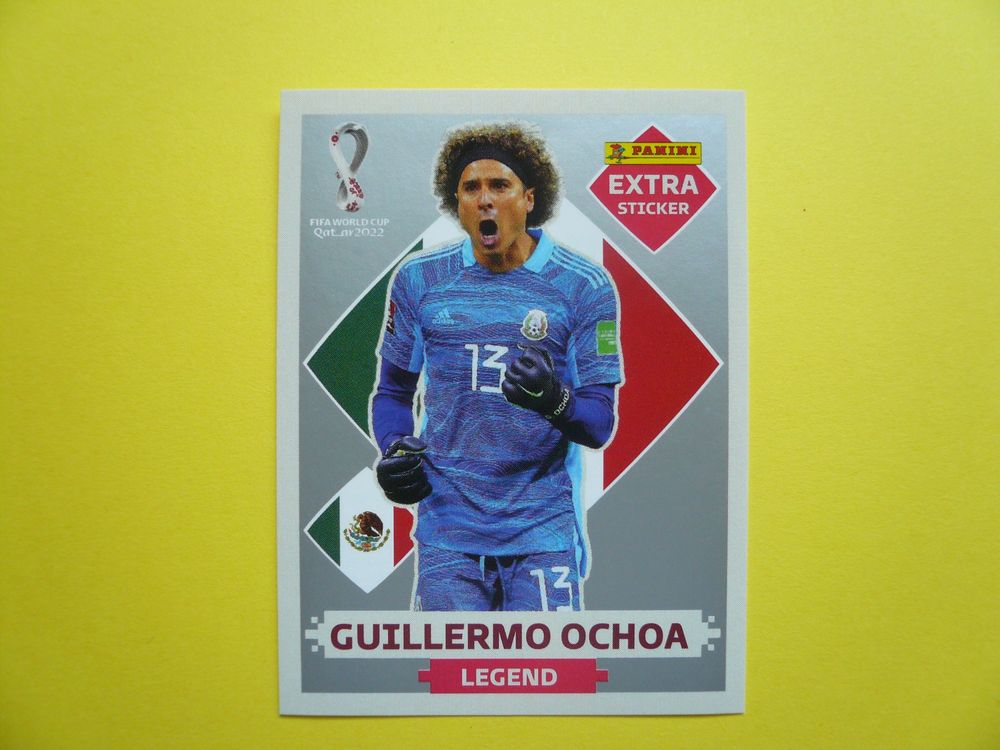 Guillermo Ochoa Panini Extra Sticker WM 2022 Qatar | Kaufen auf Ricardo