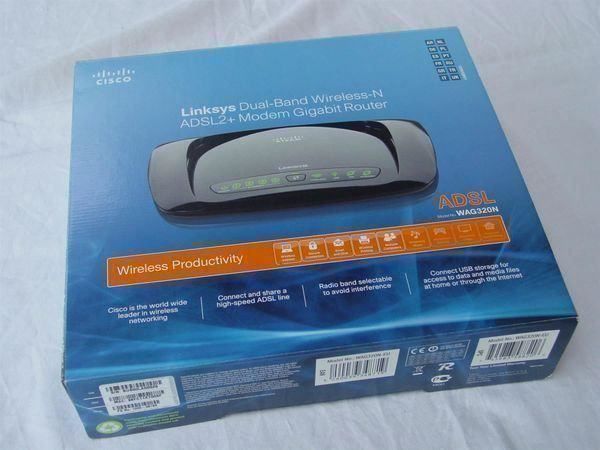 Cisco ADSL2 Modem Gigabit Router WAG320N | Kaufen auf Ricardo