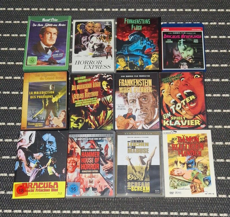 Film-Paket (12 Filme auf DVD und Blu-ray) (Gebraucht) in St. Gallen für ...