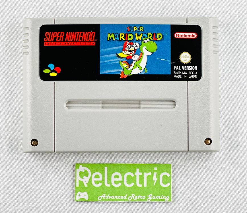 Super Mario World PAL Super Nintendo (SNES Modul) (Gebraucht) in Gossau ...