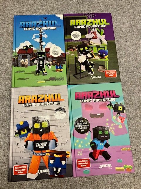 Arazhul Comic Adventure, Band 1-4 | Kaufen auf Ricardo