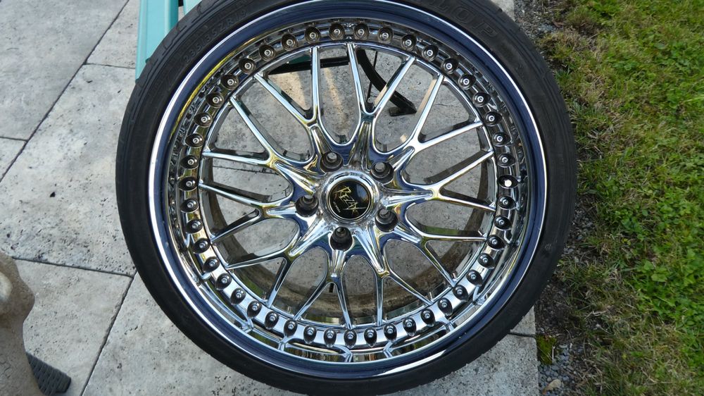 Work Rezax 19 Zoll Alufelgen BMW E46/E90 etc. (LK 5x120) (Gebraucht) in ...