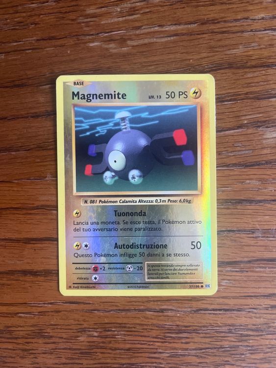 Carte Pokemon Magnemite Holo Reverse - XY Evolutions - IT | Kaufen auf ...
