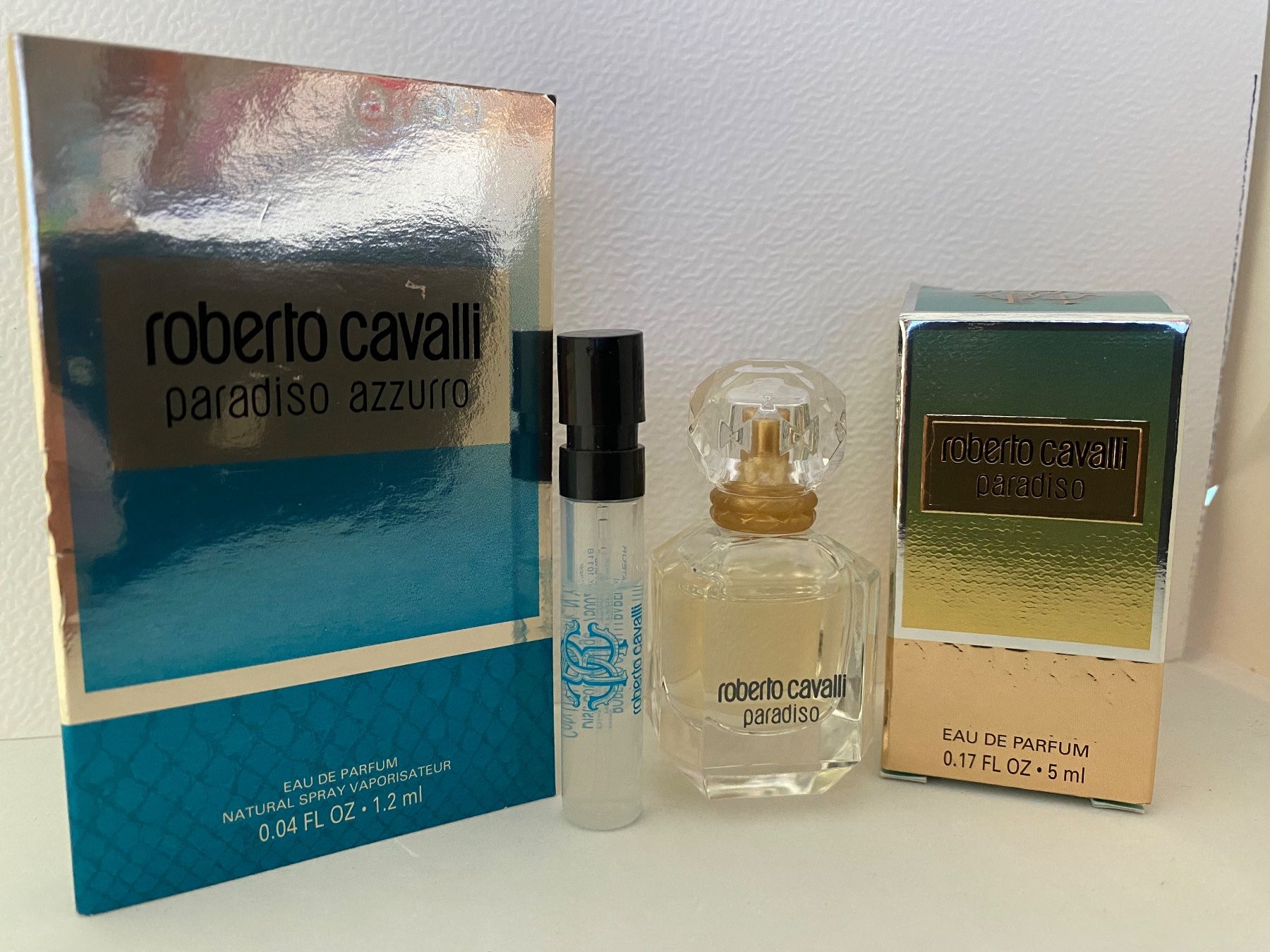 Miniatures Paradiso Roberto Cavalli (Neuf avec emballage d'origine) à ...