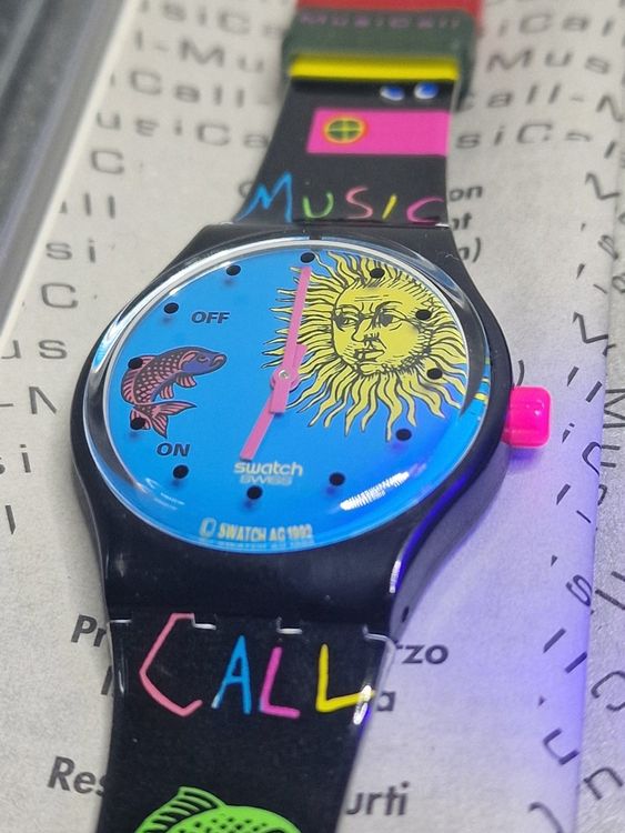 1993 Swatch Musicall Slb101 - Europe in Concert, 34mm (Neu (gemäss ...