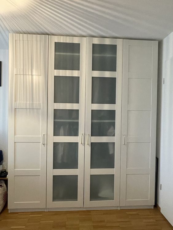 Fabelhafte Ikea Pax Kleiderschrank Glastueren Ebenbild