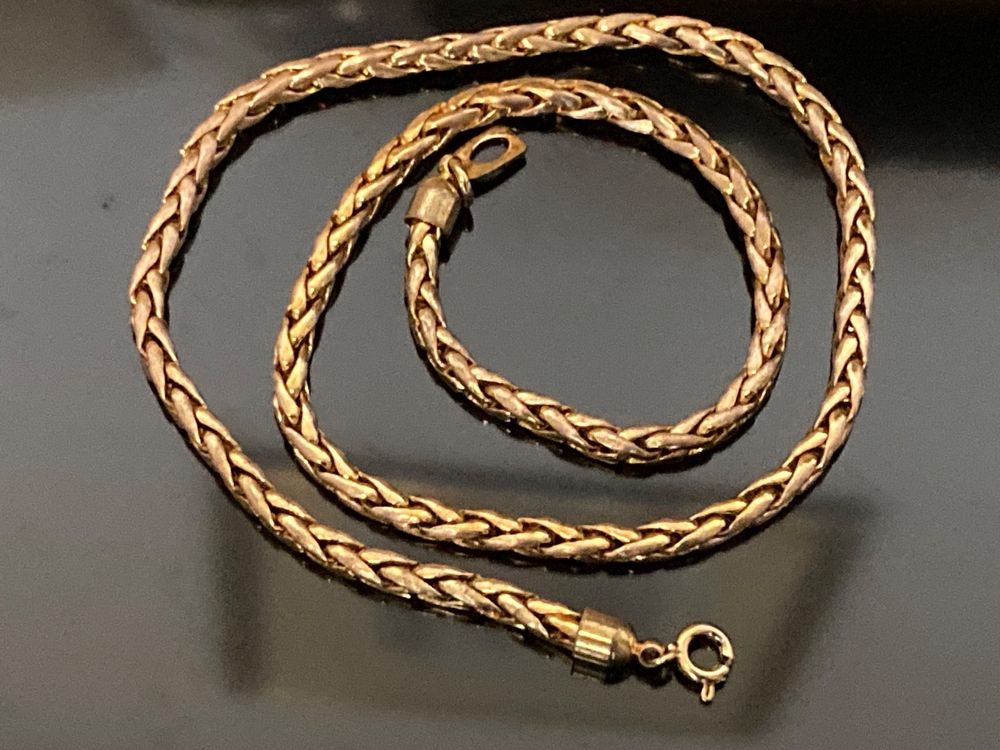 Collier en métal doré | Kaufen auf Ricardo