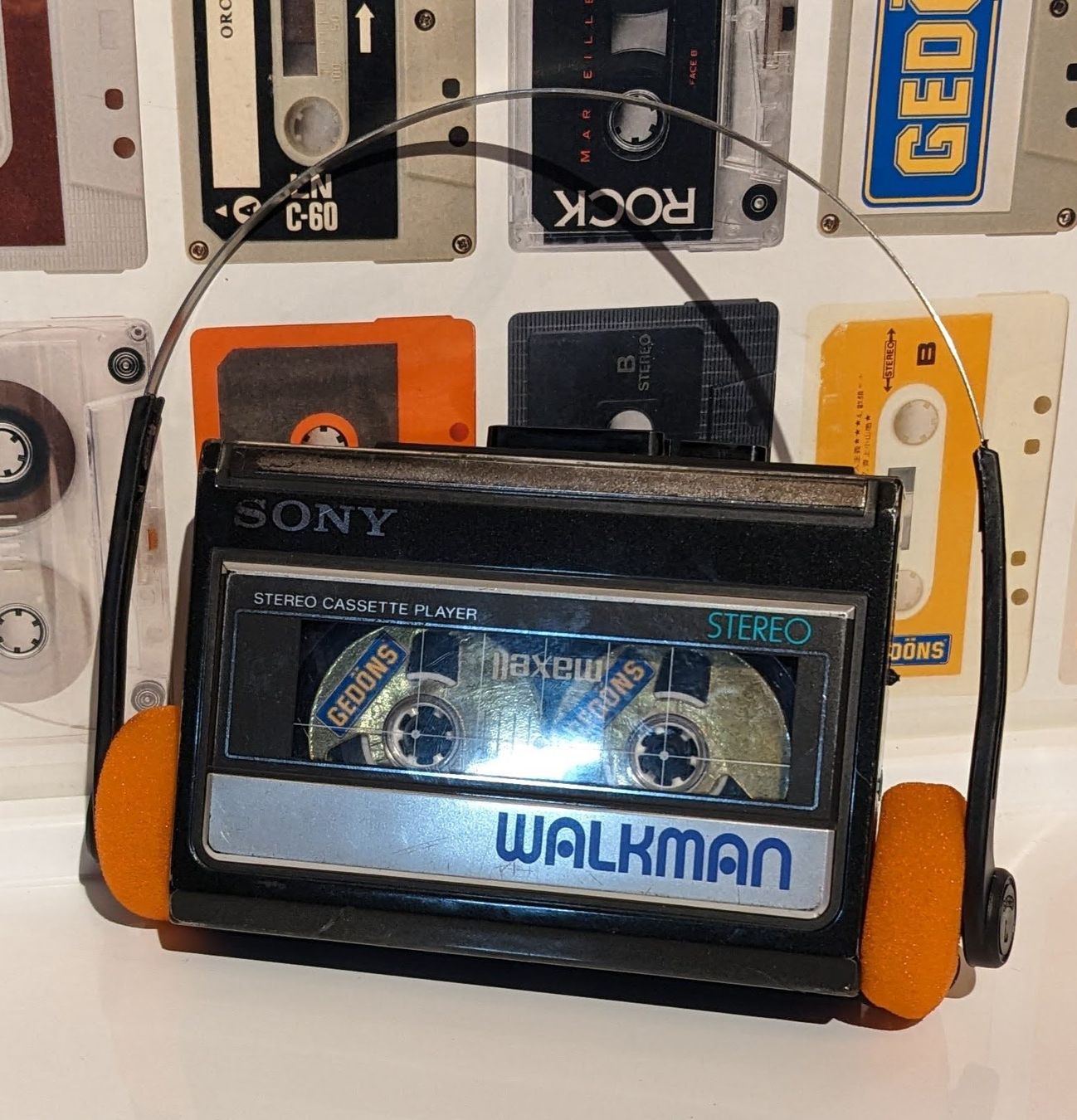 SONY WM-41 Walkman schwarz RAR top revidiert, vintage 80er (Gebraucht ...