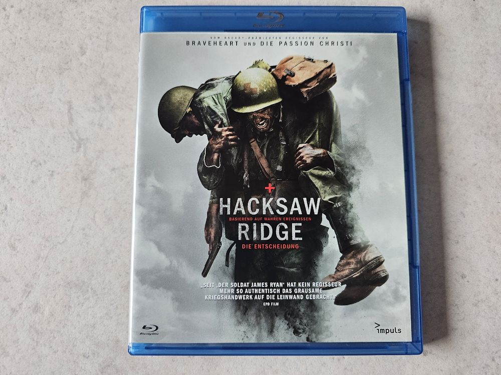 Hacksaw Ridge / Bluray (Gebraucht) in Schneisingen für CHF 3.5 – mit ...