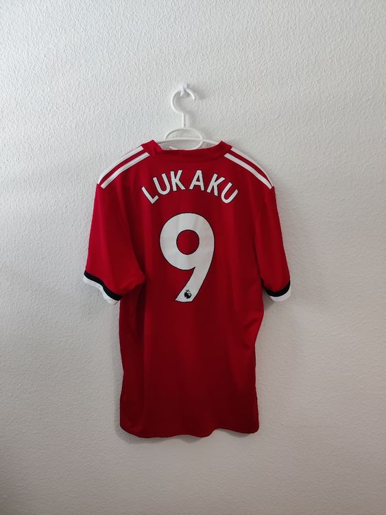 ORIGINAL Manchester United (Lukaku #9) 2017/18 Heim (L) (Gebraucht) in ...