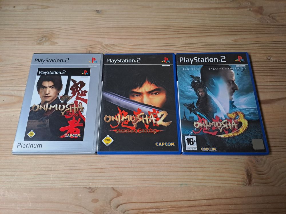 Onimusha Warlords + 2 Samurai's Destiny + 3 / 3 PS2 Games (Gebraucht) in Welschenrohr für CHF 29 ...