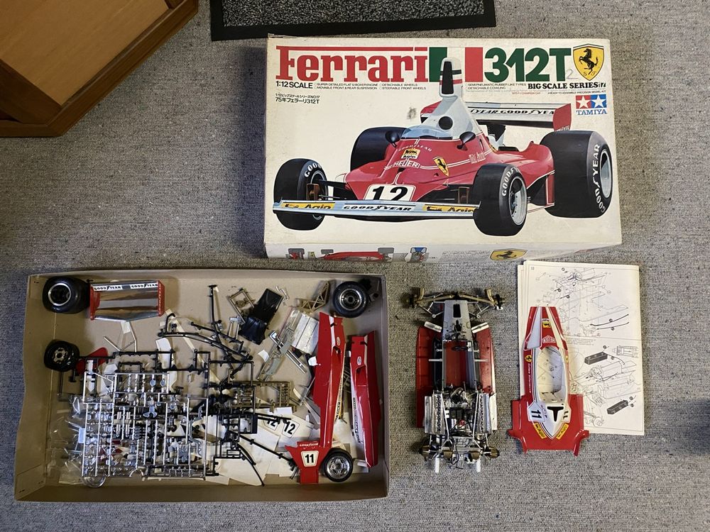 FERRARI Modell 312T2 1:12 Tamiya, Formel 1, Bausatz (Neu (gemäss Beschreibung)) in Glattfelden ...