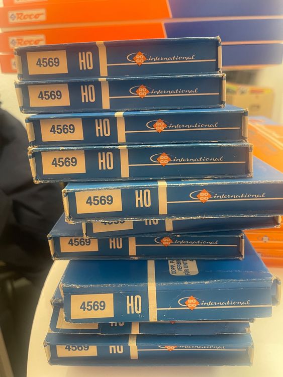 🍀Modelleisenbahn Schiene HO 4569 Ms Doppel.Parallelgleis 🍀 (Gebraucht) in Horgen für CHF 8.9 ...